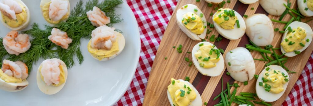 Milo's Tea Marbled Deviled Eggs Recipe - Milo's Tea Company, Inc.
