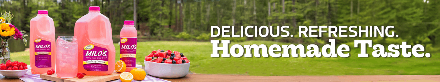 Milo's Lemonade - 100% Natural, Real Ingredients