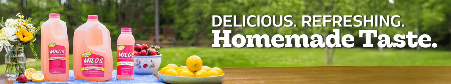 Milo's Lemonade - 100% Natural, Real Ingredients